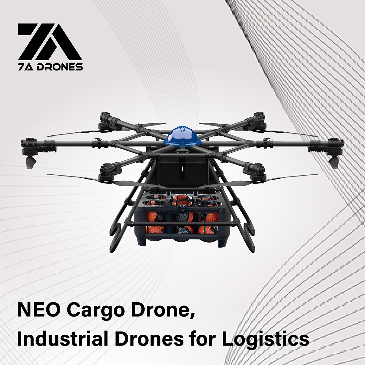 7A DRONE ™ NEO Cargo Drone, Industrial Drones for Logistics ...