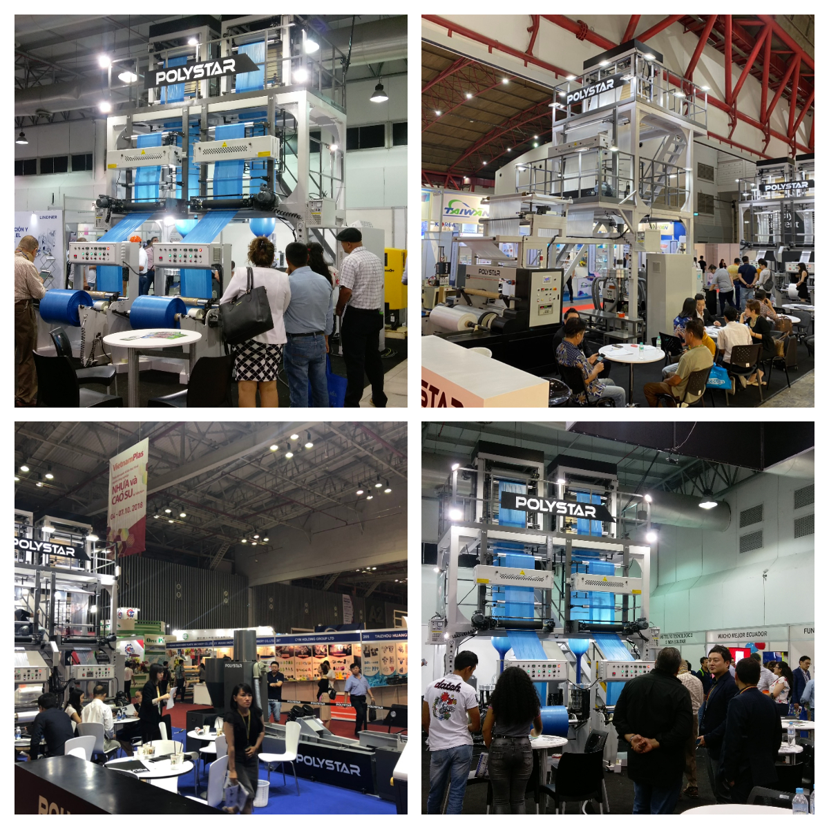 High Output PE Blown Film Co-extrusion Machine | POLYSTAR MACHINERY CO ...