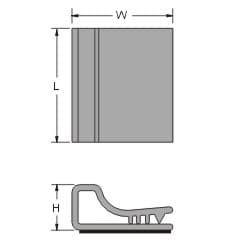 KSS Flat Cable Clamp | KAI SUH SUH ENTERPRISE CO., LTD.