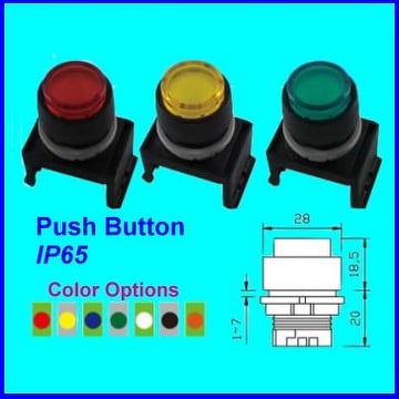 Push Button Switch , IP65 Electrical Control Panel SWitch | Taiwantrade.com