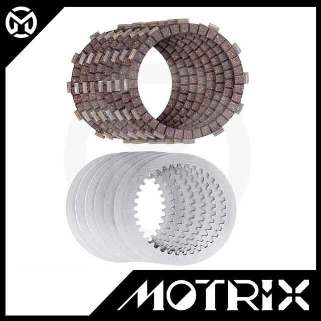 Motorcycle Clutch Friction Plate Set With Spring For KAWASAKI KXF450F ...