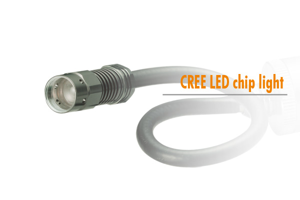 B62B Double Magnetic Rechargeable 3W LED Torch Flexible Snake Torch ...