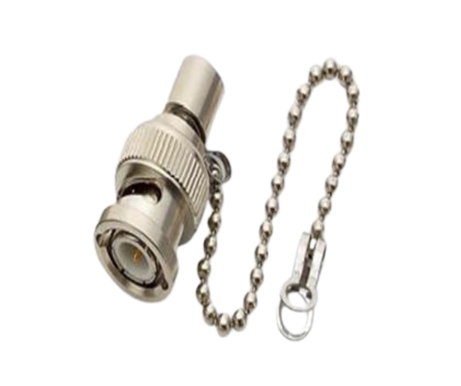 BNC Male Terminators with Chain | Taiwantrade