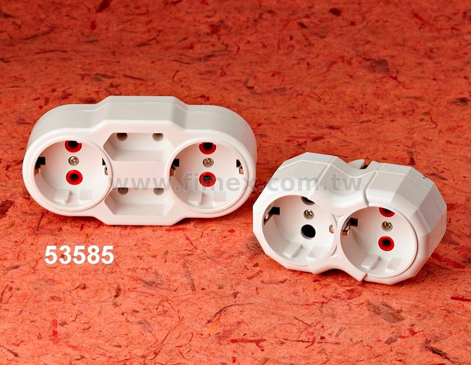 SCHUKO PLUG TO MULTI-OUTLET ADAPTOR | Taiwantrade