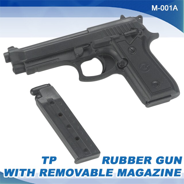 TP RUBBER TRAINING GUN WITH REMOVABLE MAGAZINE | Taiwantrade