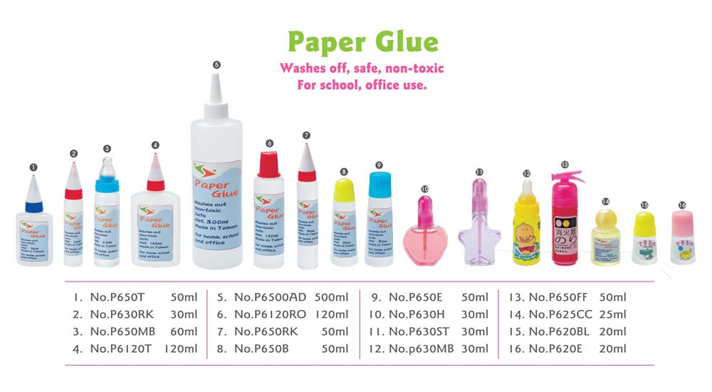 30ML Paper Glue Non-toxic Ideal for School and Office | Taiwantrade.com