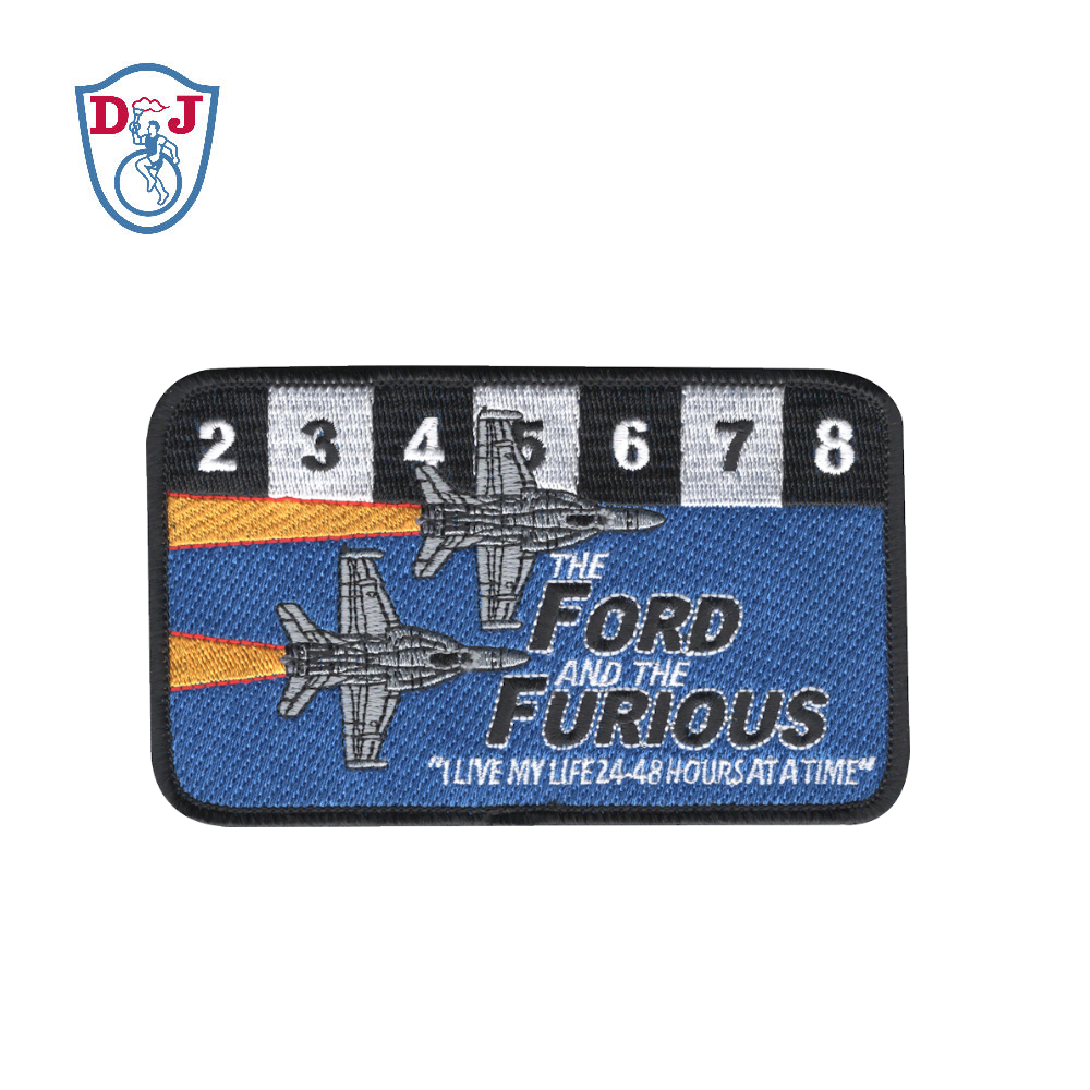 Custom Sew On Embroidery Flight Emblem | Taiwantrade