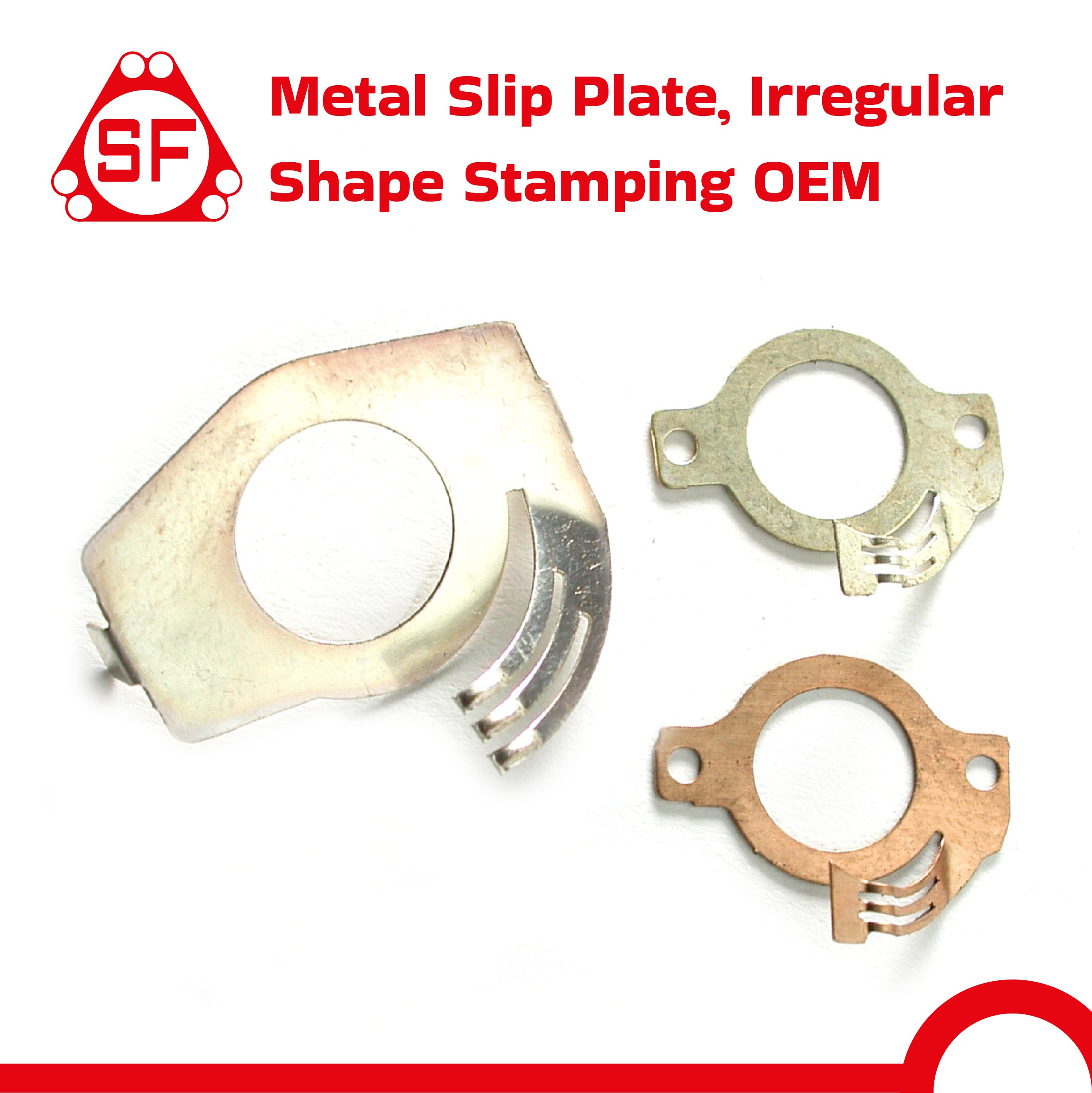Metal Slip Plate, Irregular Shape Stamping OEM | Taiwantrade