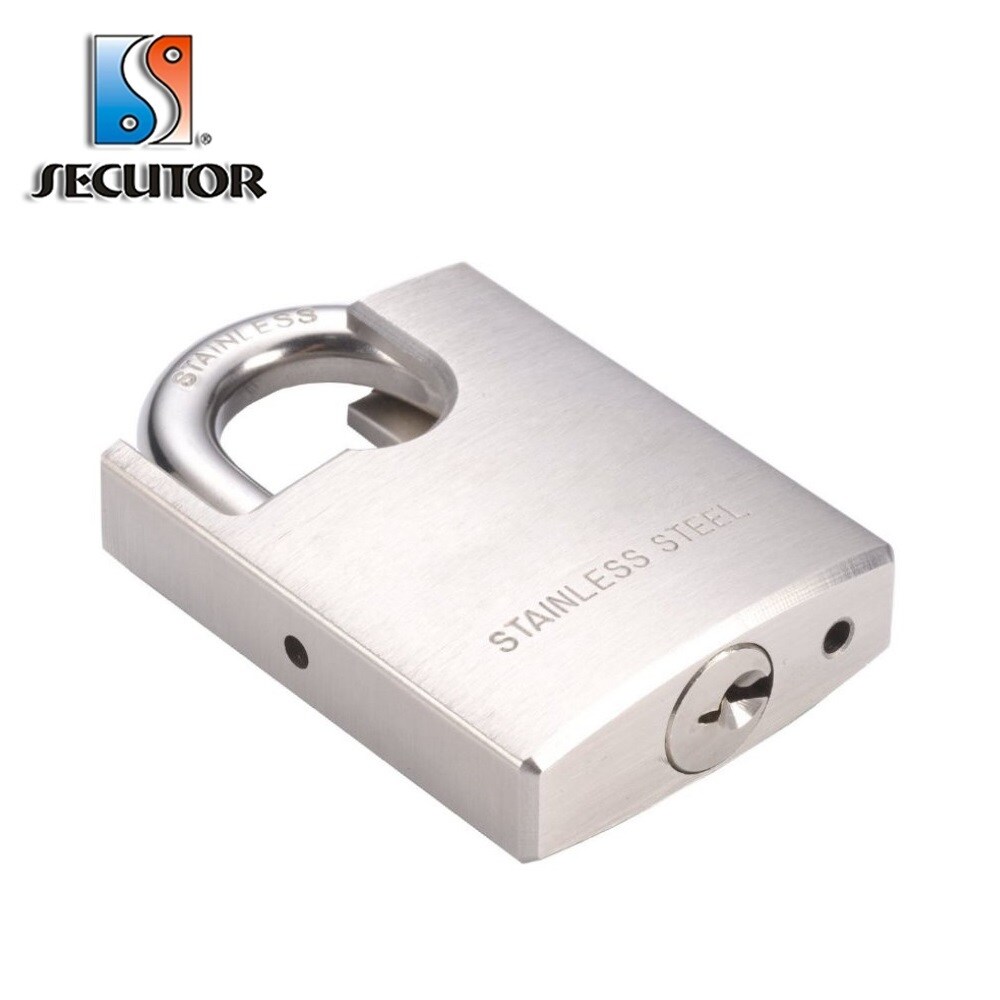 Commercial Grade Shackle Protected Solid Stainless Steel Padlock ...