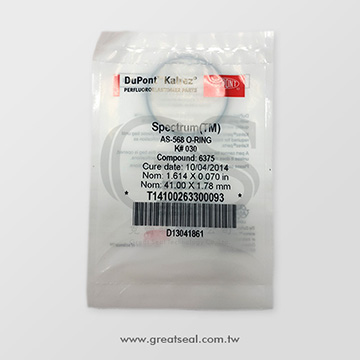 DuPont™ Kalrez® Spectrum™ AS-568 O-RING Made In USA Compound:6375 K#030 | Taiwantrade.com