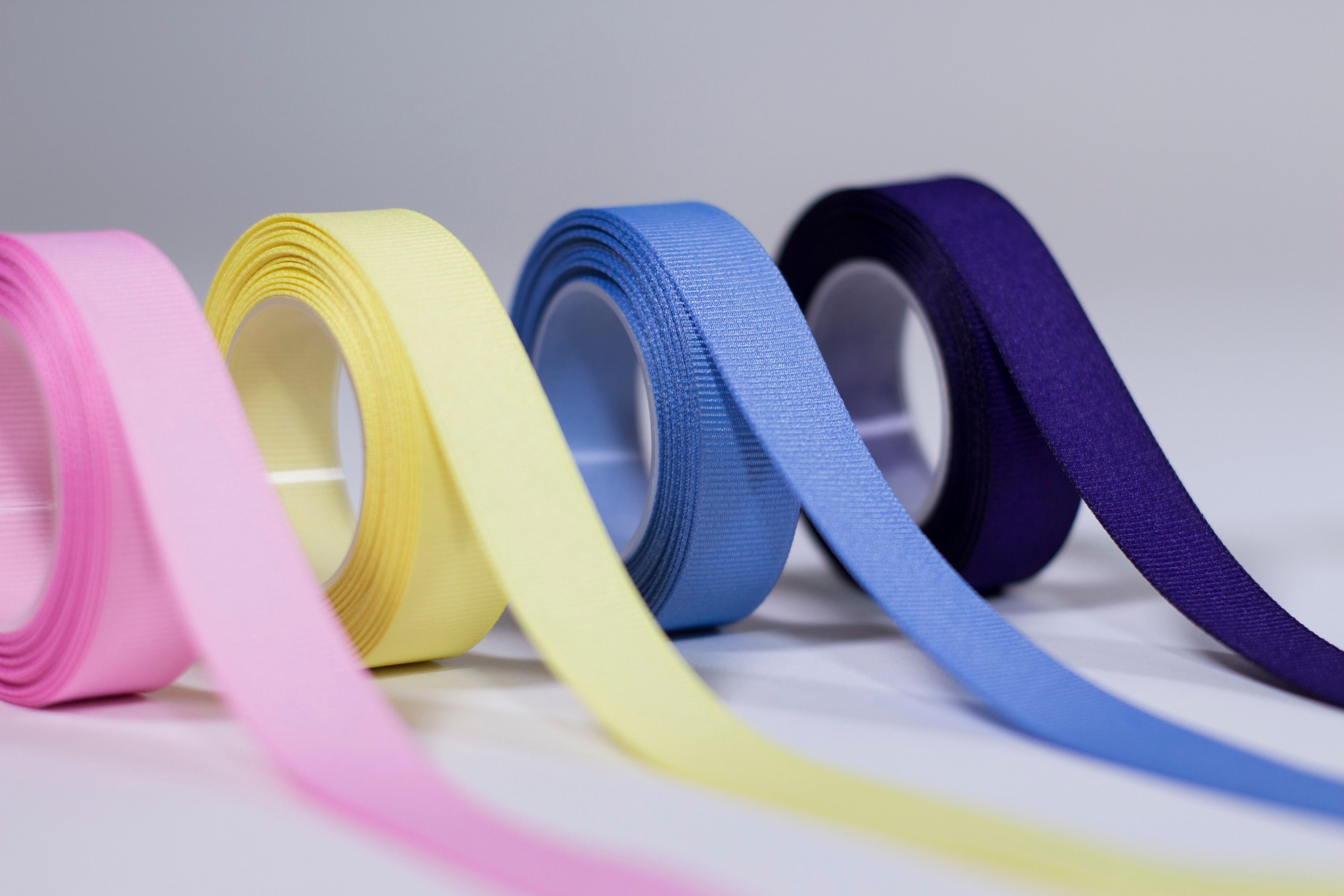 Adorable Macaron Color Stripe Ribbon | Taiwantrade