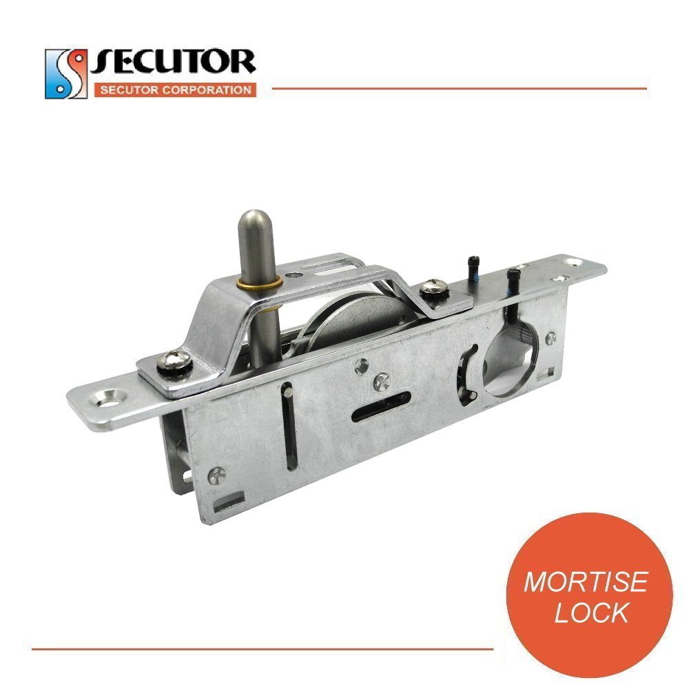 Frameless Tempered Glass Door Bottom Rail Deadlock | SECUTOR CORPORATION