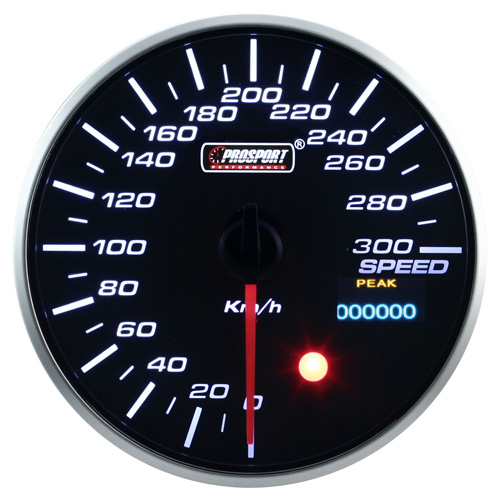 115 mm Warning and peak recall digital speedometer racing speedometer ...