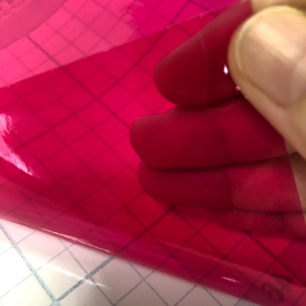Coloured Gloss Transparent Window Film - Light Pink | Taiwantrade