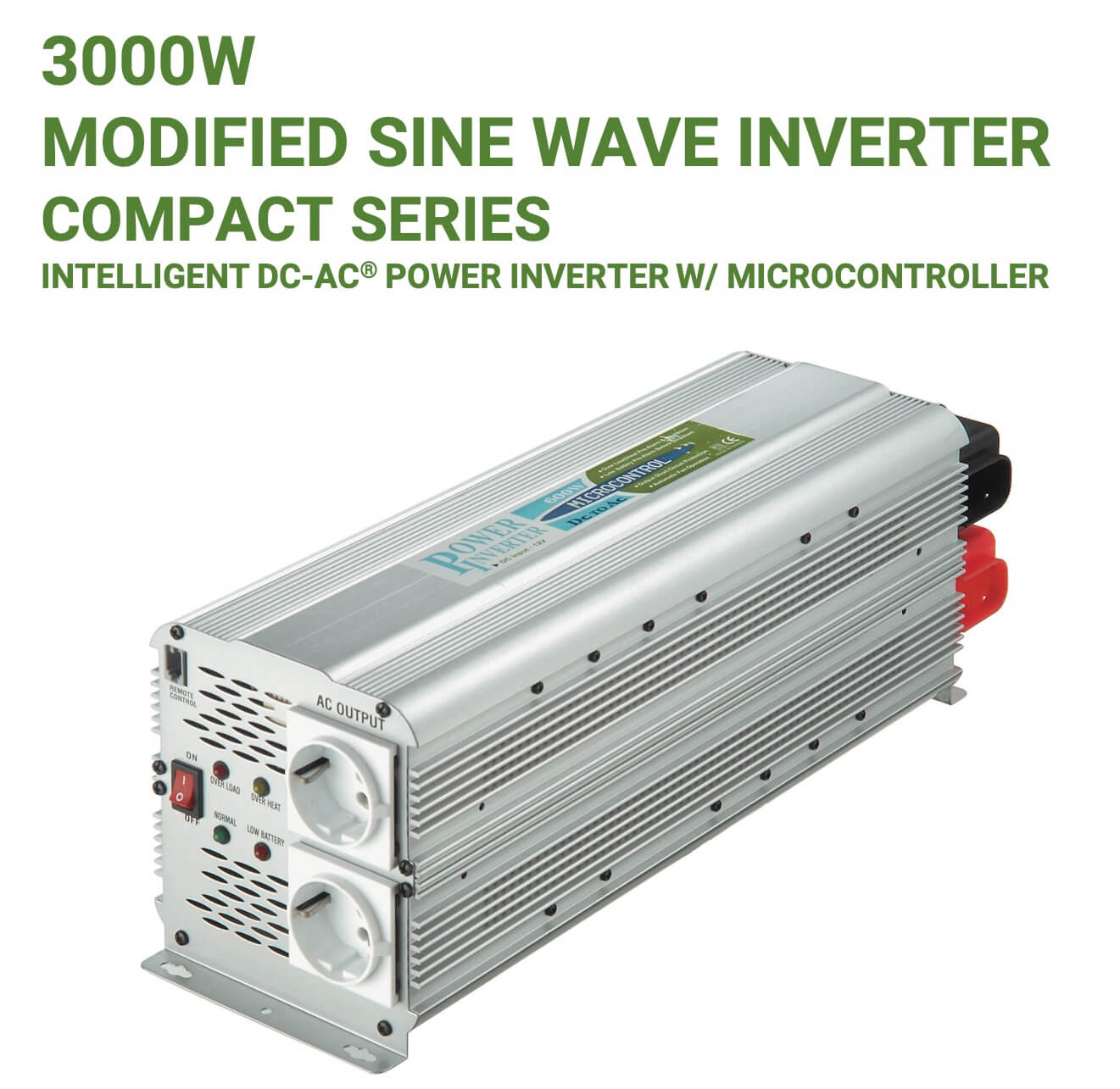 3000W Power Inverter - Intelligent DC-AC® with Microcontroller ...