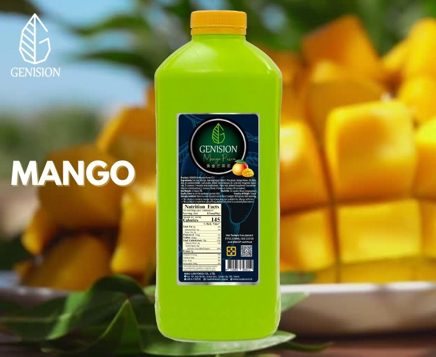 Bubble Tea Supplier MAU LIN FOOD - GENISION Mango Puree (2.5KG ...