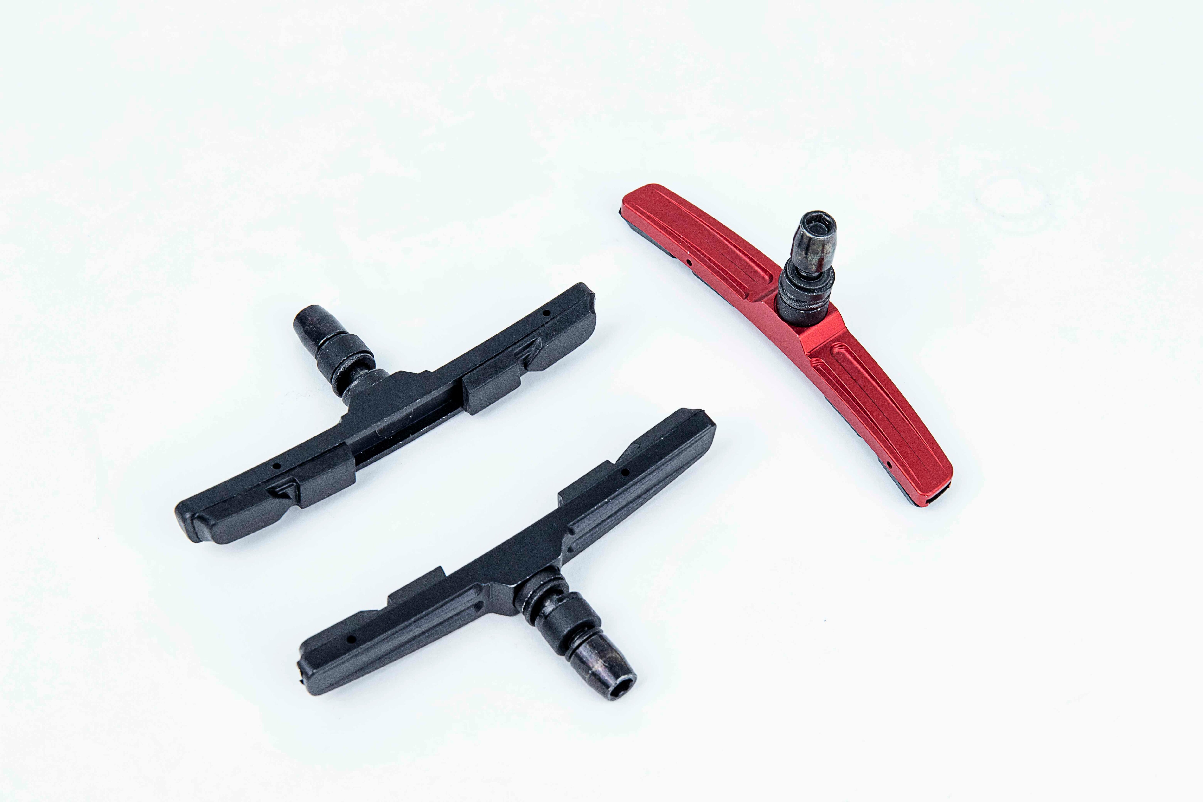 Bike Brake Pads with ABS Buffering (Aluminum, 2 Colors) | Taiwantrade