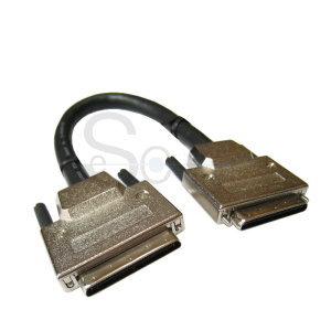 MINI SCSI 68 Pin Male to Male Metal Cover Assembly Type Cable ...