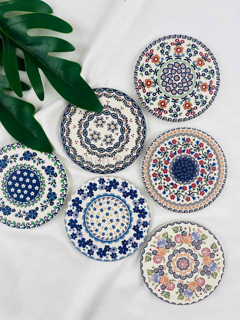 High Quality Water Absorbent Ceramic Cup Coaster Cup Mat | Taiwantrade