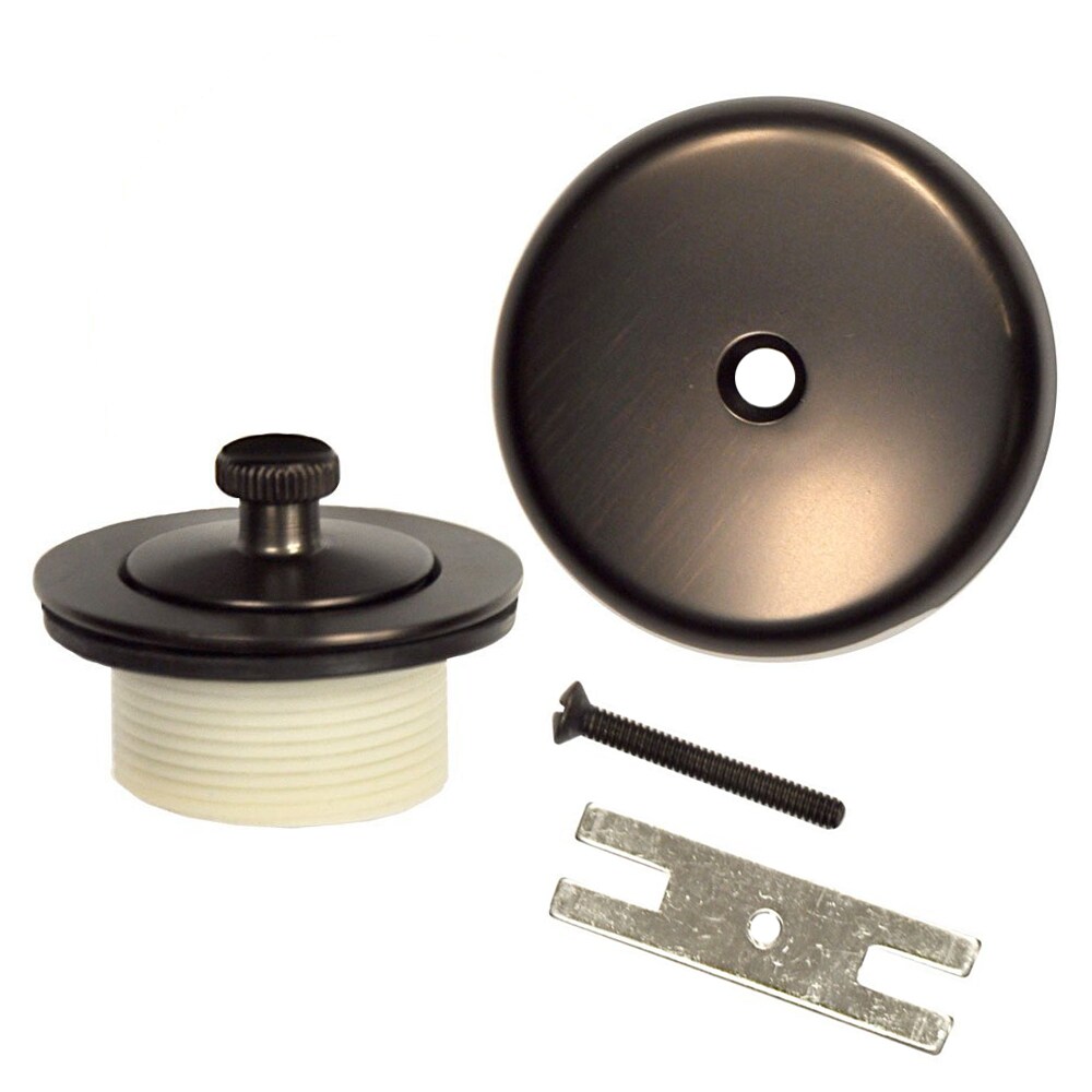 Universal Bath Overflow Drain Cover Plate & Stopper Kit | Taiwantrade