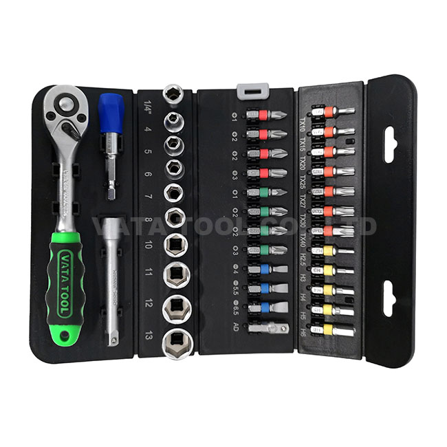 37pcs Folding Socket & Bits Set | Taiwantrade