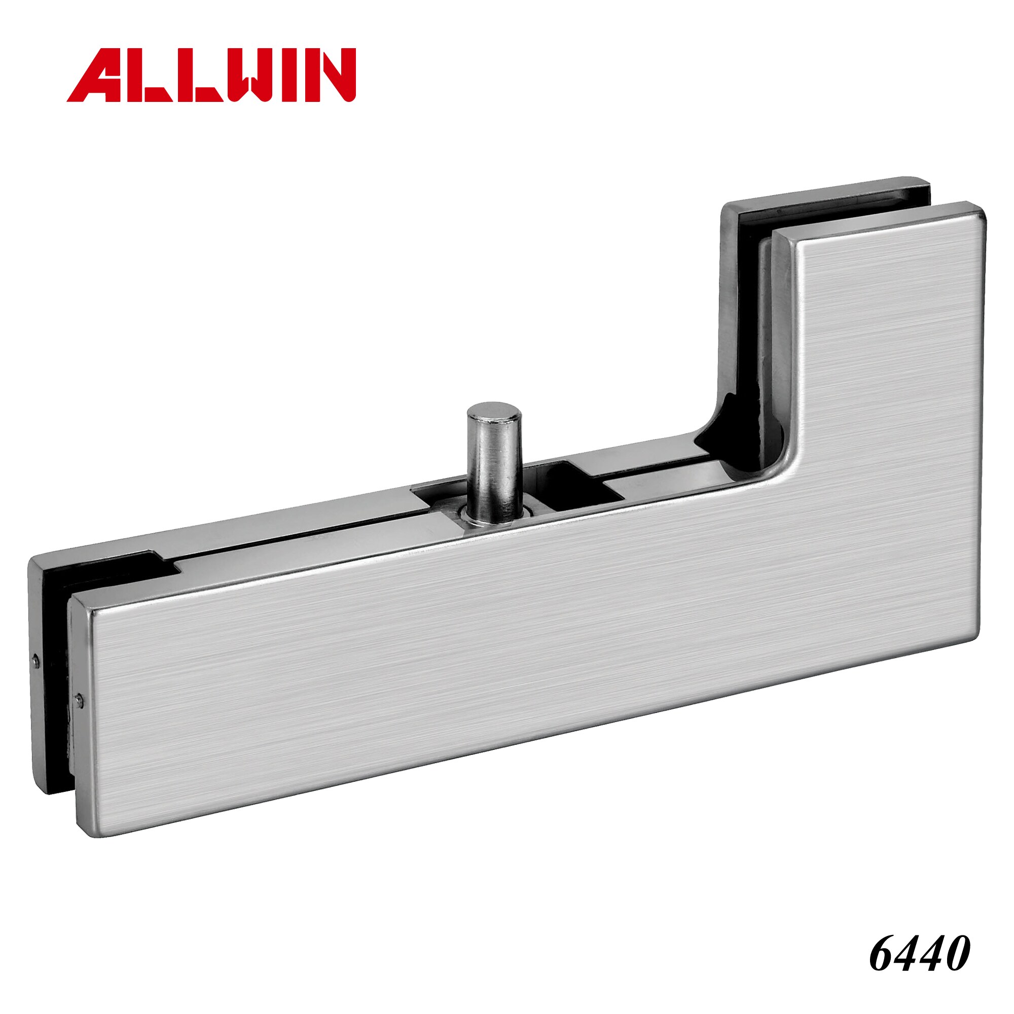 Stainless Steel Over Panel Side Panel Pivot Glass door Patch Fitting ...