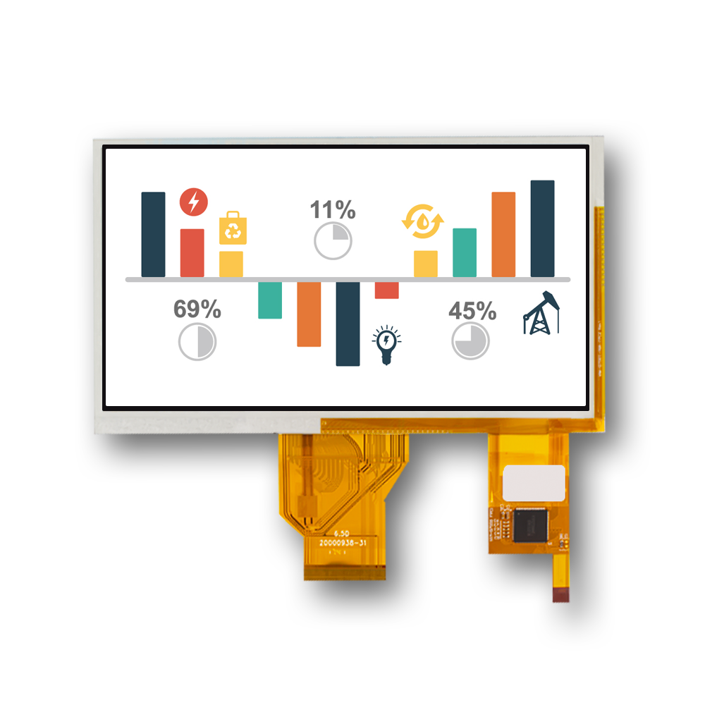 6.5" TFT, 800x480 TFT LCD Module, Capacitive Touch | Taiwantrade