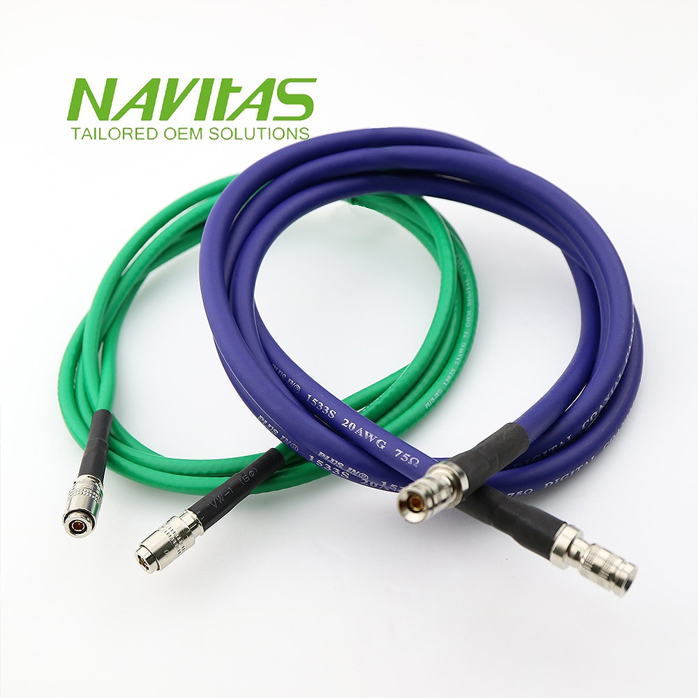 MD8P Mini Din Coaxial Cable Connector Custom Cable Assemblies | Taiwantrade