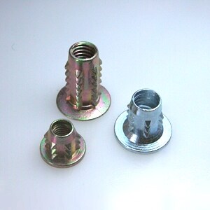 Zinc Die Cast Insert Nut w/Flange | Taiwantrade