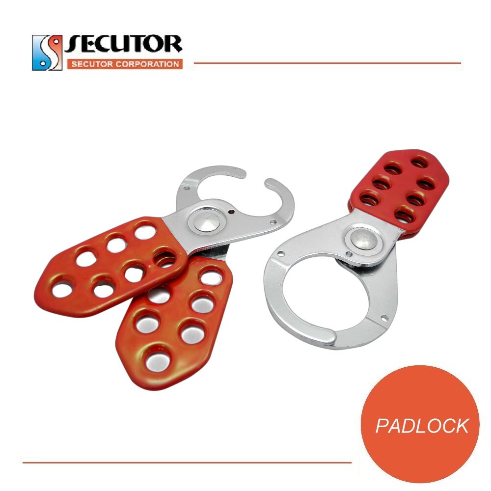 7 Holes HASP Lockout Padlock Clamp | SECUTOR CORPORATION