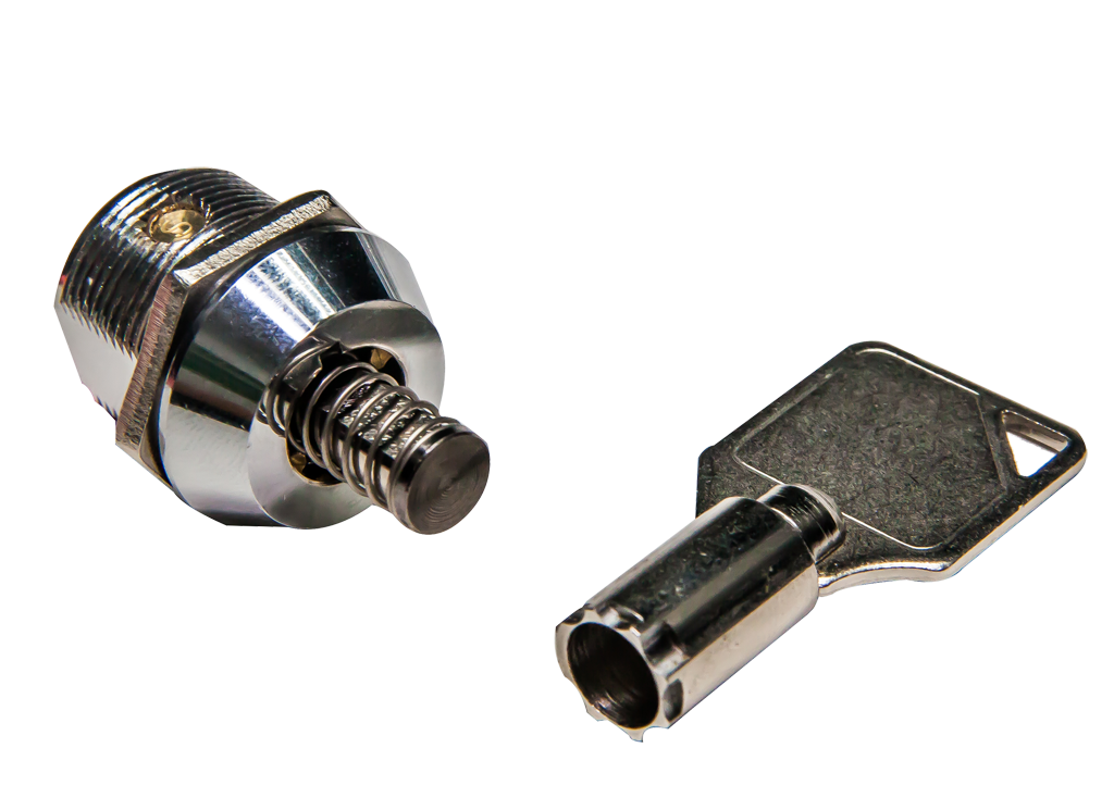 Push-in lock with tubular key | Taiwantrade