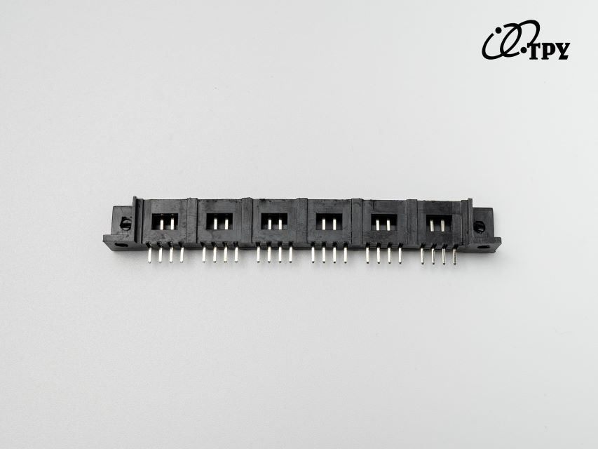 24pin 180 degree 2.54mm pitch quick male connector | Taiwantrade