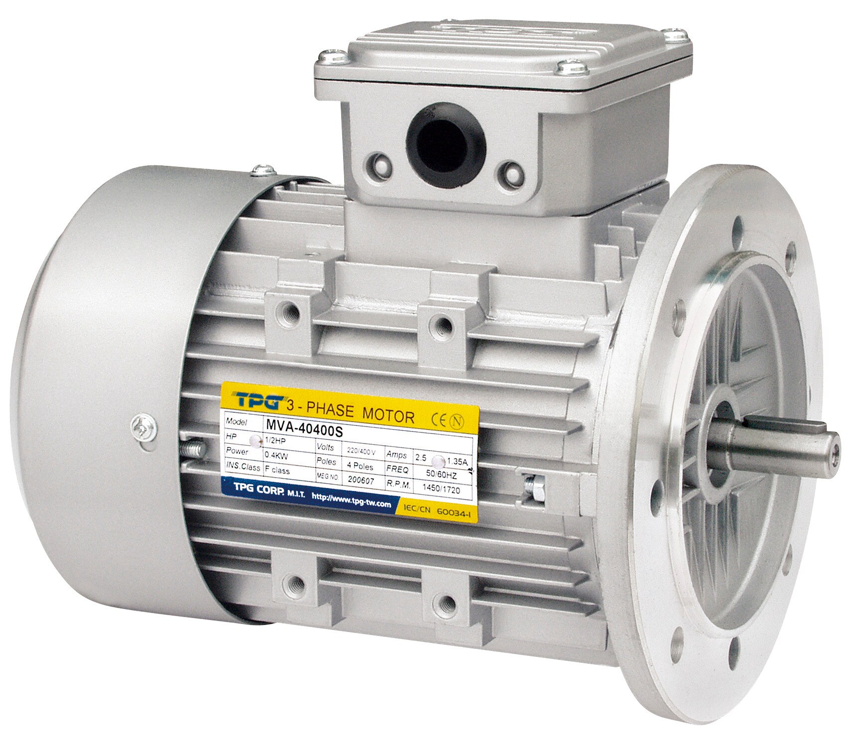 INDUSTRIAL ELECTRIC AC MOTORS | Taiwantrade