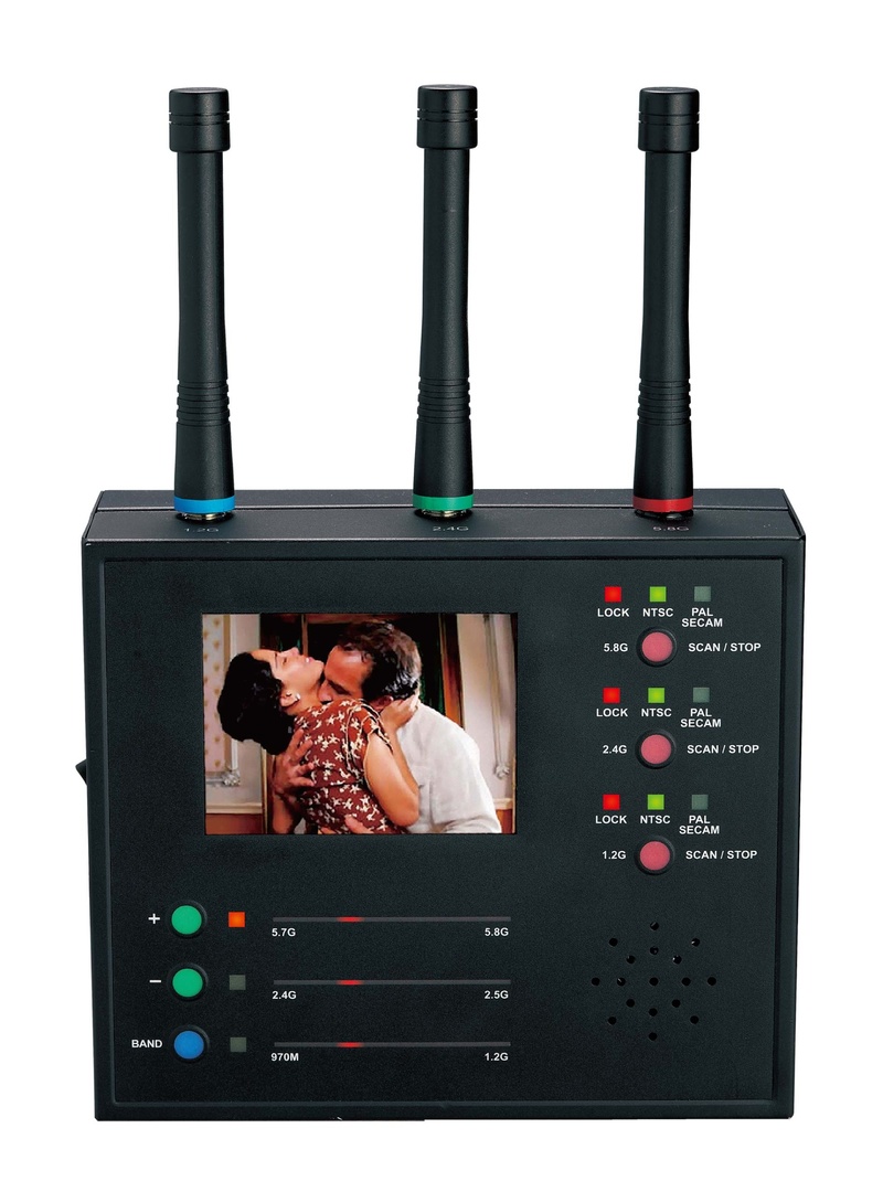 Wireless NTSC/PAL/SECAM Camera Hunter / Wireless Video Scanner ...