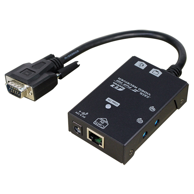 300M, VGA Video Extender Receiver Over CATx With Audio, EVA-RCV030 ...