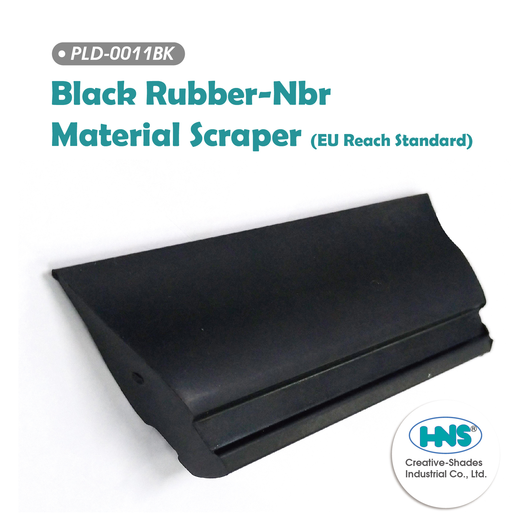 Black Rubber-Nbr Material Scraper (EU Reach Standard) | Taiwantrade