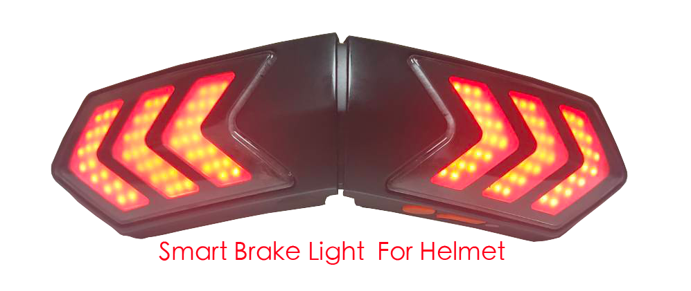 Smart Brake Light For Helmet | Taiwantrade