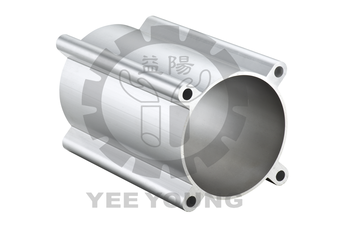 Aluminum Alloy Profile Tube Pipe AA6063 T5 for Pneumatic Cylinder ...