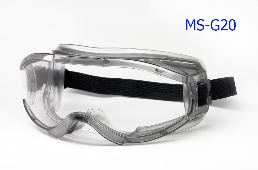Non-Vented Protective Goggles with Anti Fog EN166 & ANSI Z87.1 ...