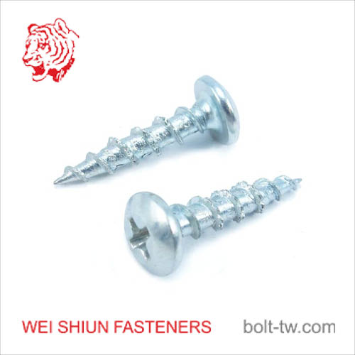 self tapping screw for deck sawtooth thread zinc plated steel ...