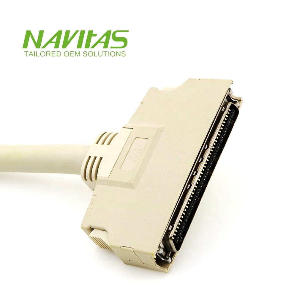 MDR Mini Delta Ribbon Connector Assembly 3M High Density Input Output ...