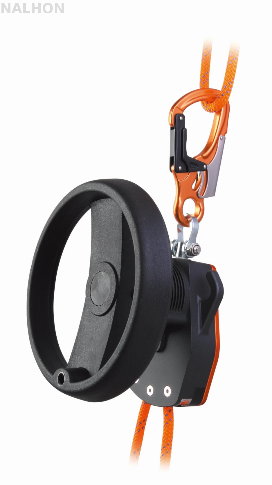 NALHON rescue CE Auto Descender with hand wheel | Taiwantrade