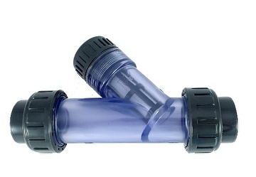 PVC/EP CLEAR PVC Y STRAINER | Taiwantrade