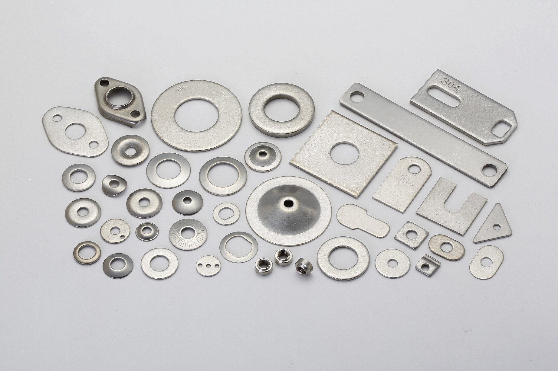 Stainless Steel Washers, SS Washer Made by Stamping for Fluid Control ...