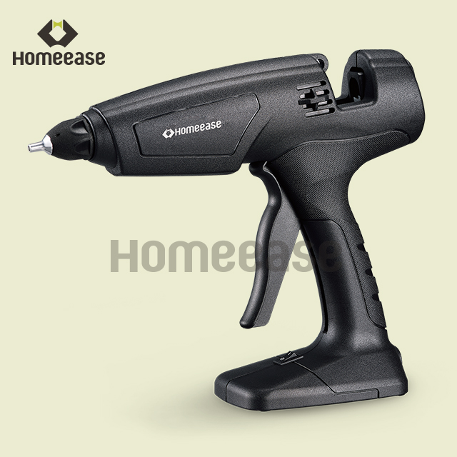 Professional hot melt glue gun with stable base, on/off switch | Taiwantrade.com