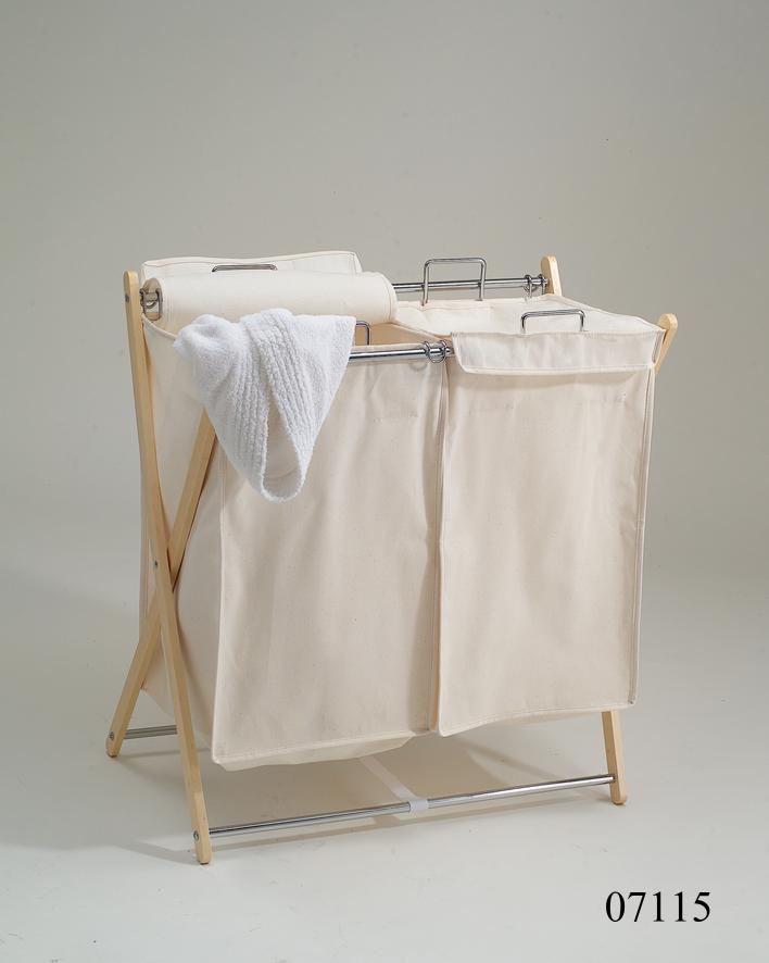 Double T/C laundry bag stand | Taiwantrade