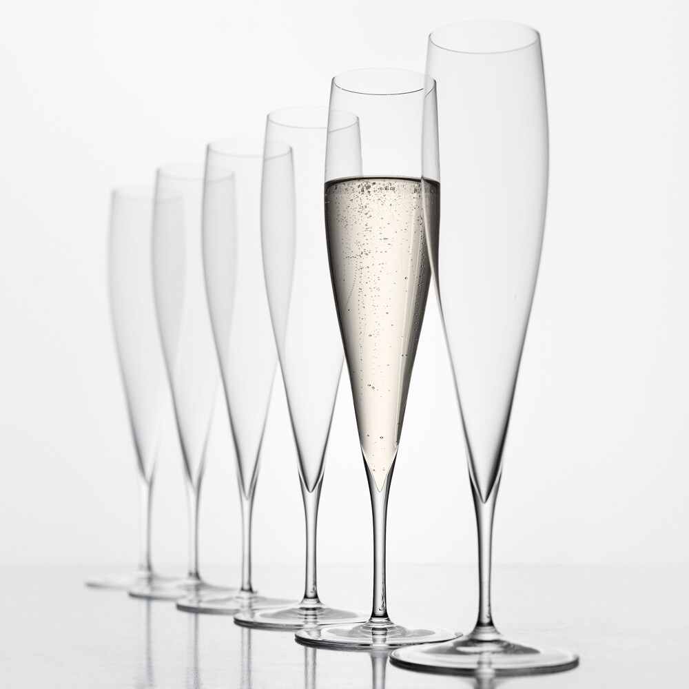 Lead-Free Crystal Champagne Glass Flutes | Taiwantrade