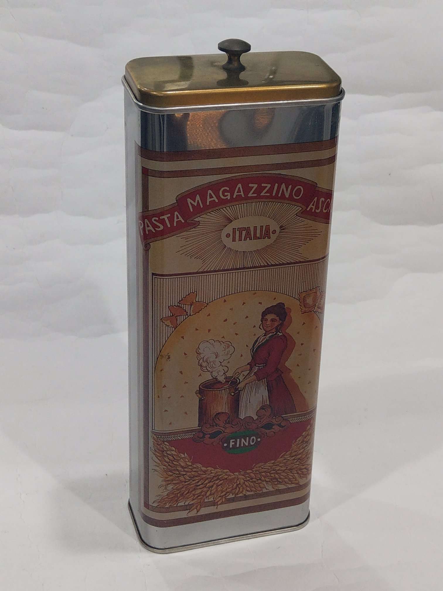 Stainless Steel Spaghetti Pasta Storage Canister | Taiwantrade.com