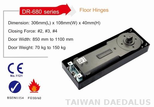Floor spring, double/ single action, CE | Taiwantrade