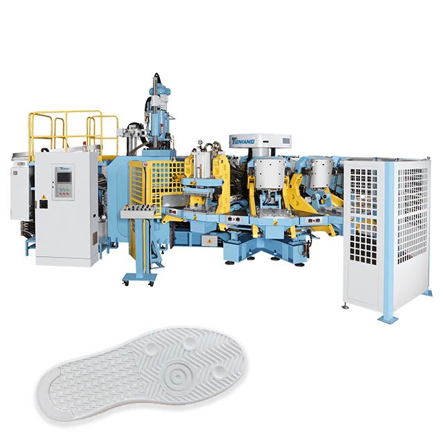 Rotary Rubber shoe Injection Sole Molding Machine | Taiwantrade